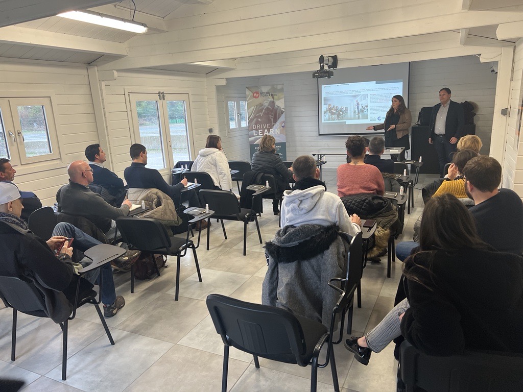 The morning session dedicated to road risk reduction - Verlingue